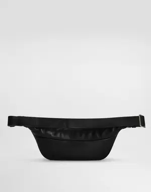 Dolce & Gabbana Calfskin Nappa Leather Belt Bag - Black