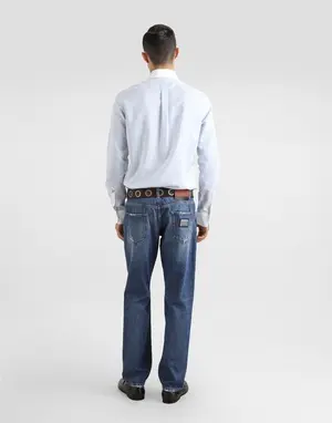 Dolce & Gabbana Striped Cotton Shirt
