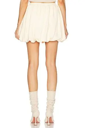 Marni Bubble Hem Mini Skirt - Ivory
