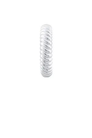 VALERE Ripple Bangle Bracelet - Silver Plated