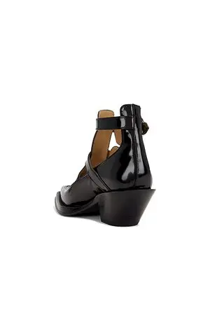 Gabriela Hearst Castro Buckled Cut-out Boots