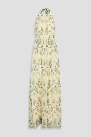 Agua Bendita Tie Neck Day Dresses