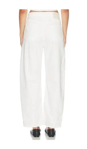 Citizens Of Humanity Miro Relaxed Jeans In White - Shred