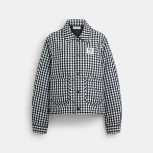 COACHTOPIA Loop Gingham Quilted Jacket
