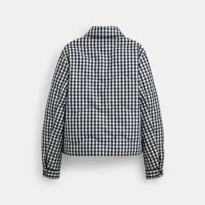 COACHTOPIA Loop Gingham Quilted Jacket