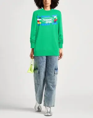 Missoni Cotton French Terry Sweatshirt - Green