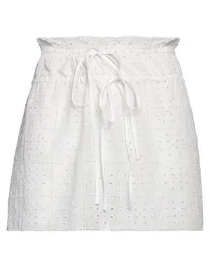 GANNI Organic Cotton Mini Skirt