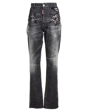 Dsquared2 Straight-leg Jeans With Embroidery