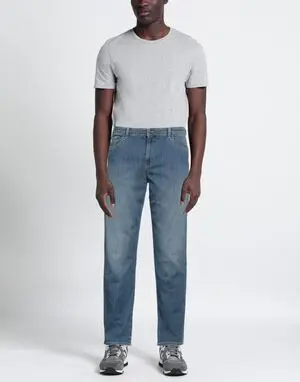 Emporio Armani Cotton Blend Jeans - Blue