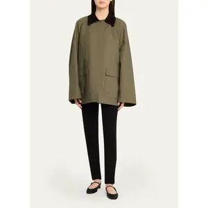 TOTEME Oversized Jacket - Khaki