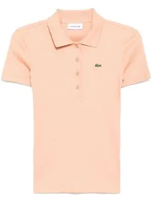 Lacoste Ribbed Polo Top