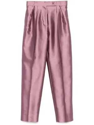Max Mara Metallic-effect Trousers