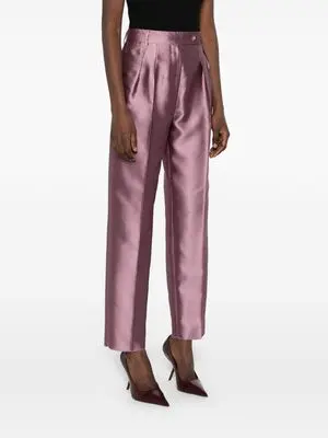 Max Mara Metallic-effect Trousers