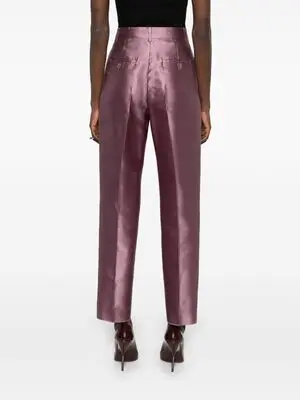 Max Mara Metallic-effect Trousers