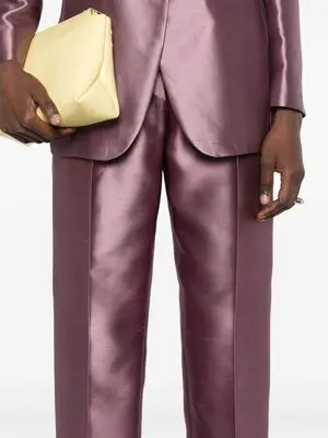 Max Mara Metallic-effect Trousers