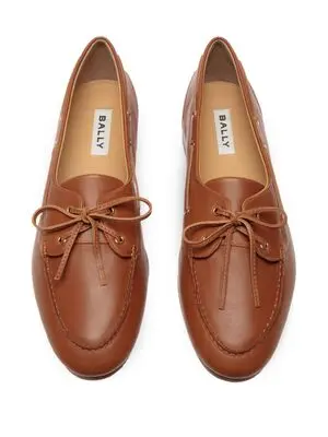 Bally Plume Loafers - Brown