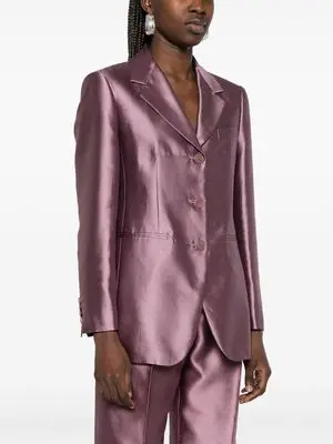 Max Mara Metallic-effect Blazer