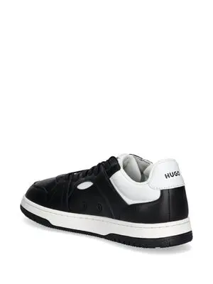 Hugo Faux-leather Sneakers - Black