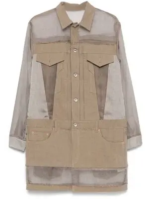 Sacai Panelled Mini Dress