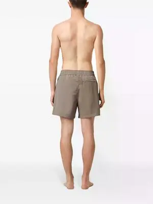 AMI Paris Embroidered Swim Shorts