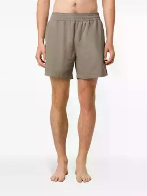 AMI Paris Embroidered Swim Shorts