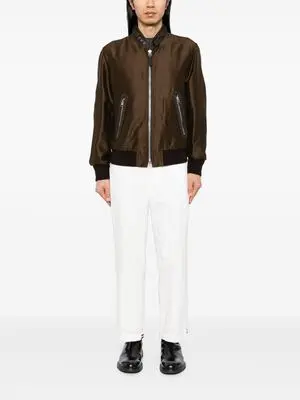 TOM FORD Faille Biker Jacket