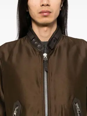 TOM FORD Faille Biker Jacket