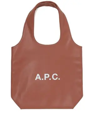 A.p.c. Small Ninon Tote - Brown