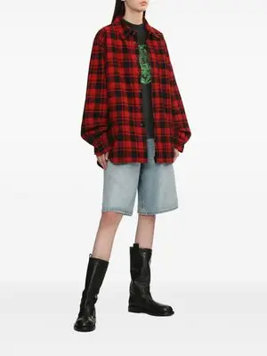 HAIKURE Wide-leg Denim Shorts
