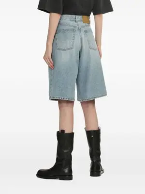 HAIKURE Wide-leg Denim Shorts