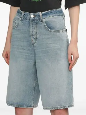 HAIKURE Wide-leg Denim Shorts