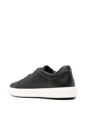 Officine Creative Slouch 001 Leather Sneakers - Black