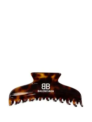 Balenciaga Holli Hair Clip Brown
