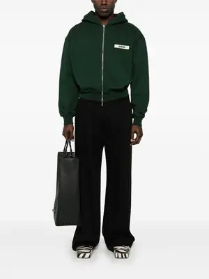 Jacquemus The Gros Grain Zipped Hoodie