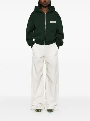 Jacquemus The Gros Grain Zipped Hoodie