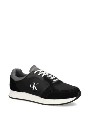 Calvin Klein Panelled Sneakers - Black
