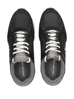 Calvin Klein Panelled Sneakers - Black