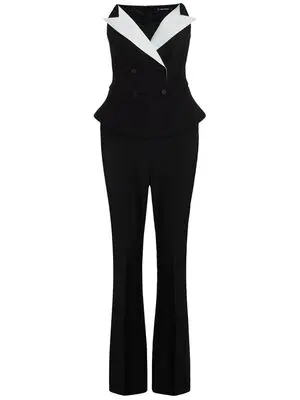 Karl Lagerfeld Tailored Jumpsuit - Black