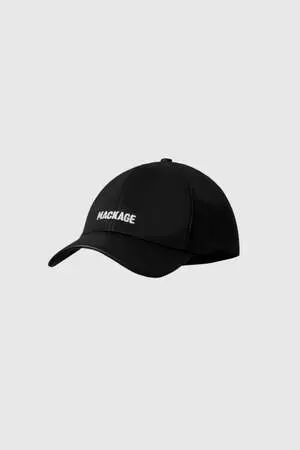Mackage Leather Baseball Cap - Black