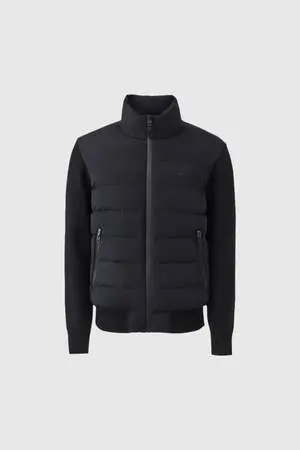 Mackage Haney-city Hybrid Down Jacket - Black