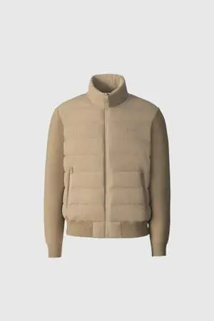 Mackage Mackage Haney-City Hybrid Down Jacket Light Camel