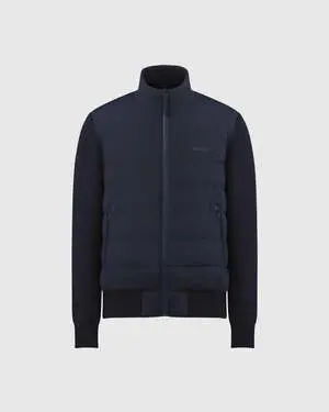 Mackage Mackage Haney-City Hybrid Down Jacket Navy