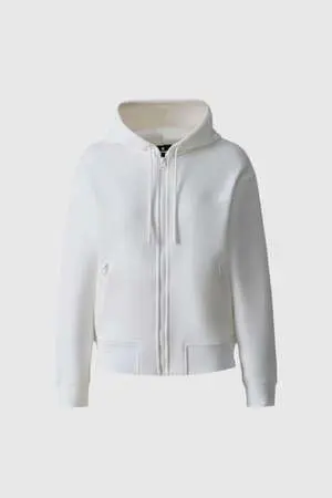 Mackage Kryssa Zip-up Hoodie - White