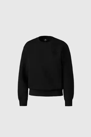 Mackage Julianna Double-face Jersey Sweatshirt - Carbon Mix