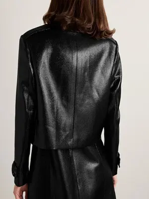 Veronica De Piante Frankie Wool-blend Twill Jacket