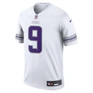 Nike J.j. Mccarthy Minnesota Vikings Nfl Legend Jersey - White
