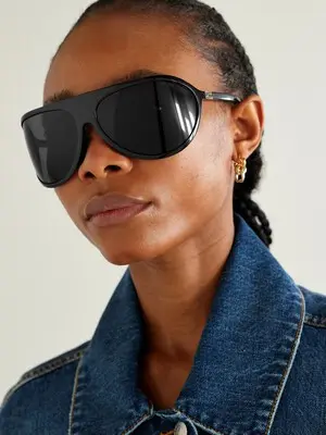 Miu Miu Oversized D-frame Sunglasses