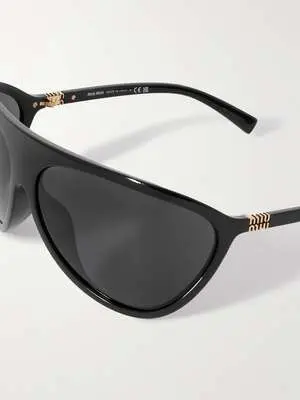 Miu Miu Oversized D-frame Sunglasses