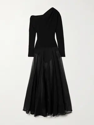 ESSE STUDIOS Aire Twist Asymmetric Maxi Dress