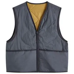 MERELY MADE Reversible Nylon Vest - Blue